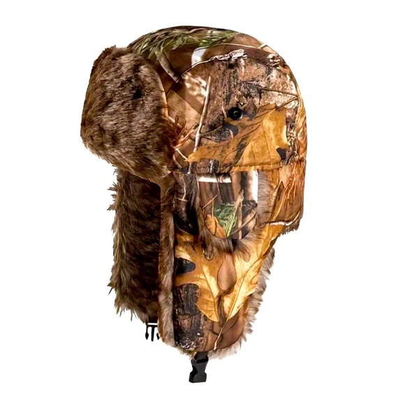 Camo | Accessories | New Camo Trapper Winter Hat Ear Flaps Fur Interior ...